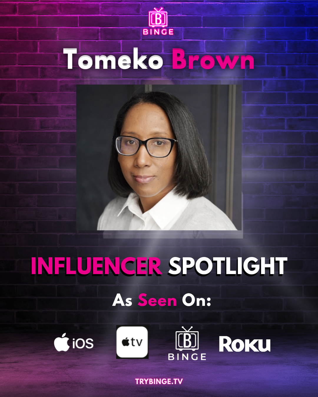 Events / Appearances – Tomeko Brown